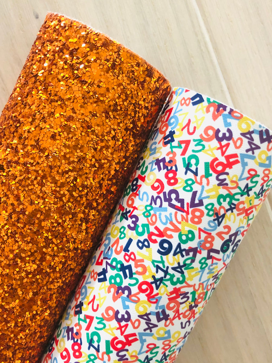 Custom Printed Faux Leather Numbers – UniqueRTS Leather