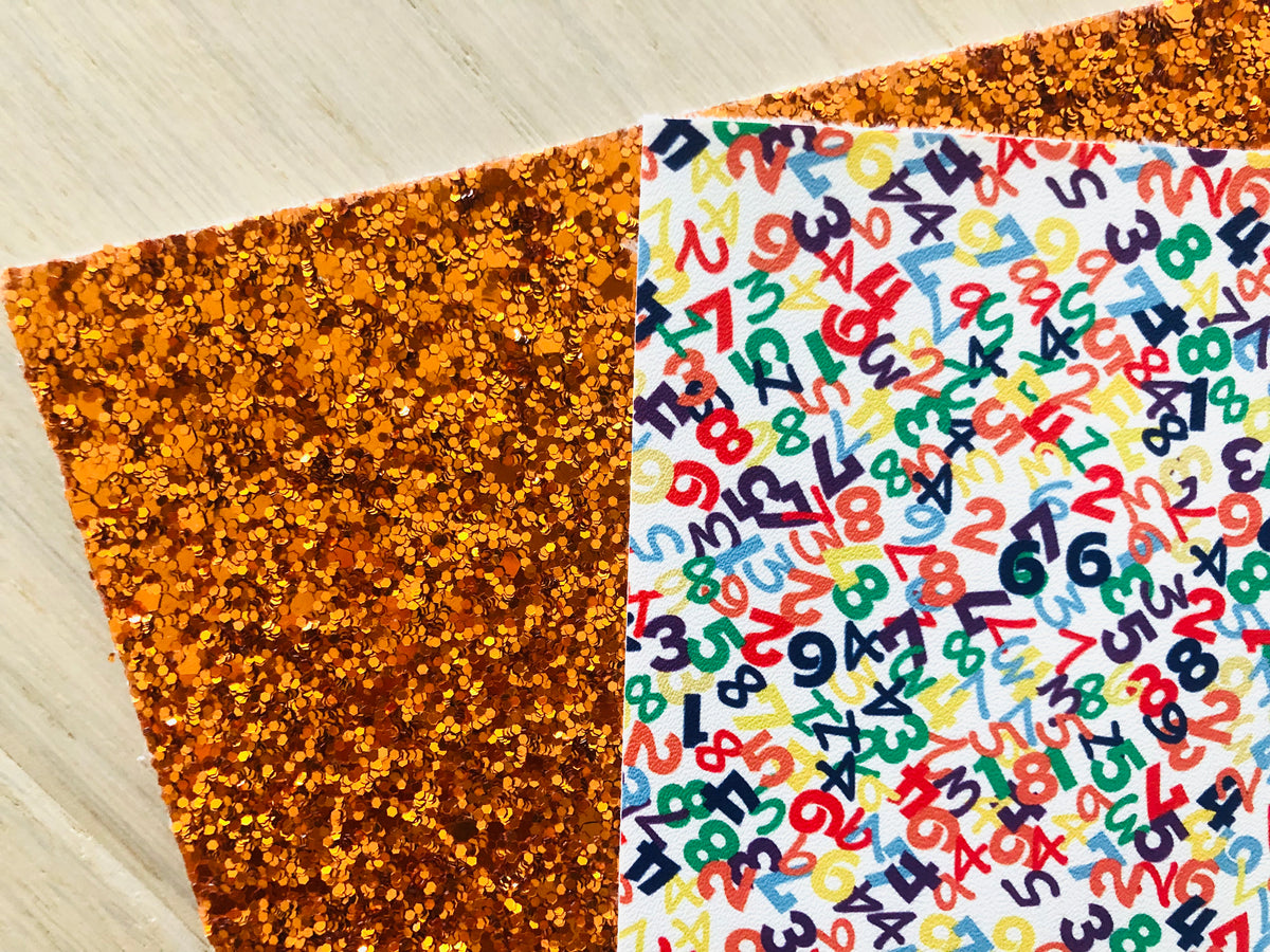 Custom Printed Faux Leather Numbers – UniqueRTS Leather