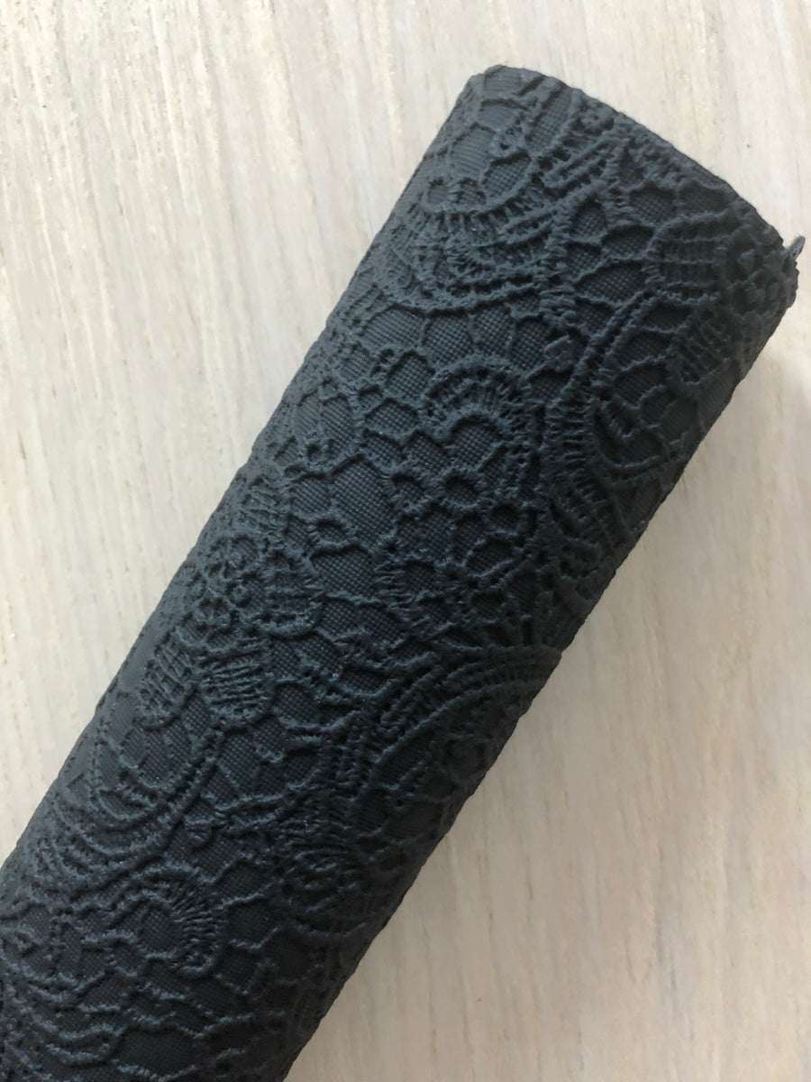 Embossed Lace Fabric Sheet - Fleece Backing – UniqueRTS Leather